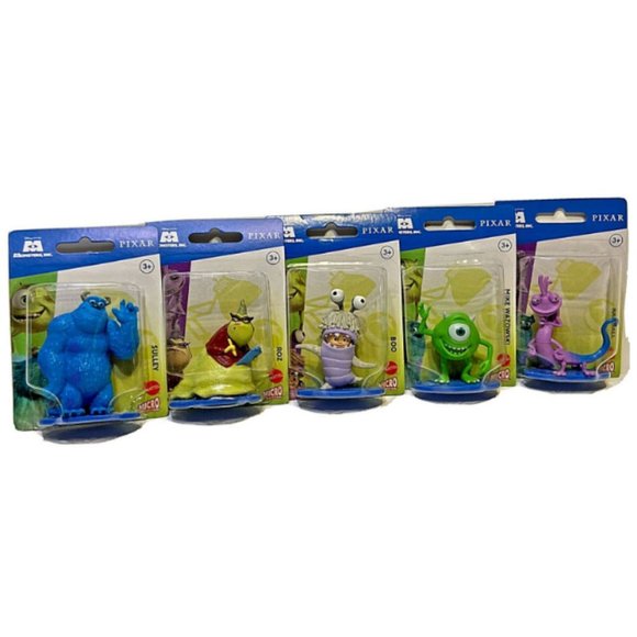 Pixar | Toys | Monsters Inc Disney Pixar Mattel Micro Collection Set Of ...